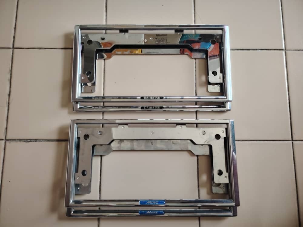 Japan car frame plate ativa axia bezza myvi viva kenari move, Auto ...