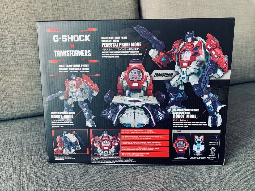 🇯🇵Japan JDM Casio G-Shock x Transformers Limited Edition Collaboration ...