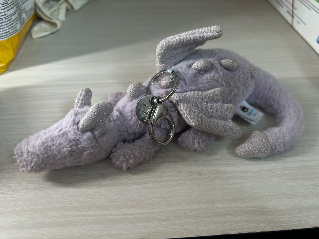 Jellycat lavender dragon, Hobbies & Toys, Toys & Games on Carousell