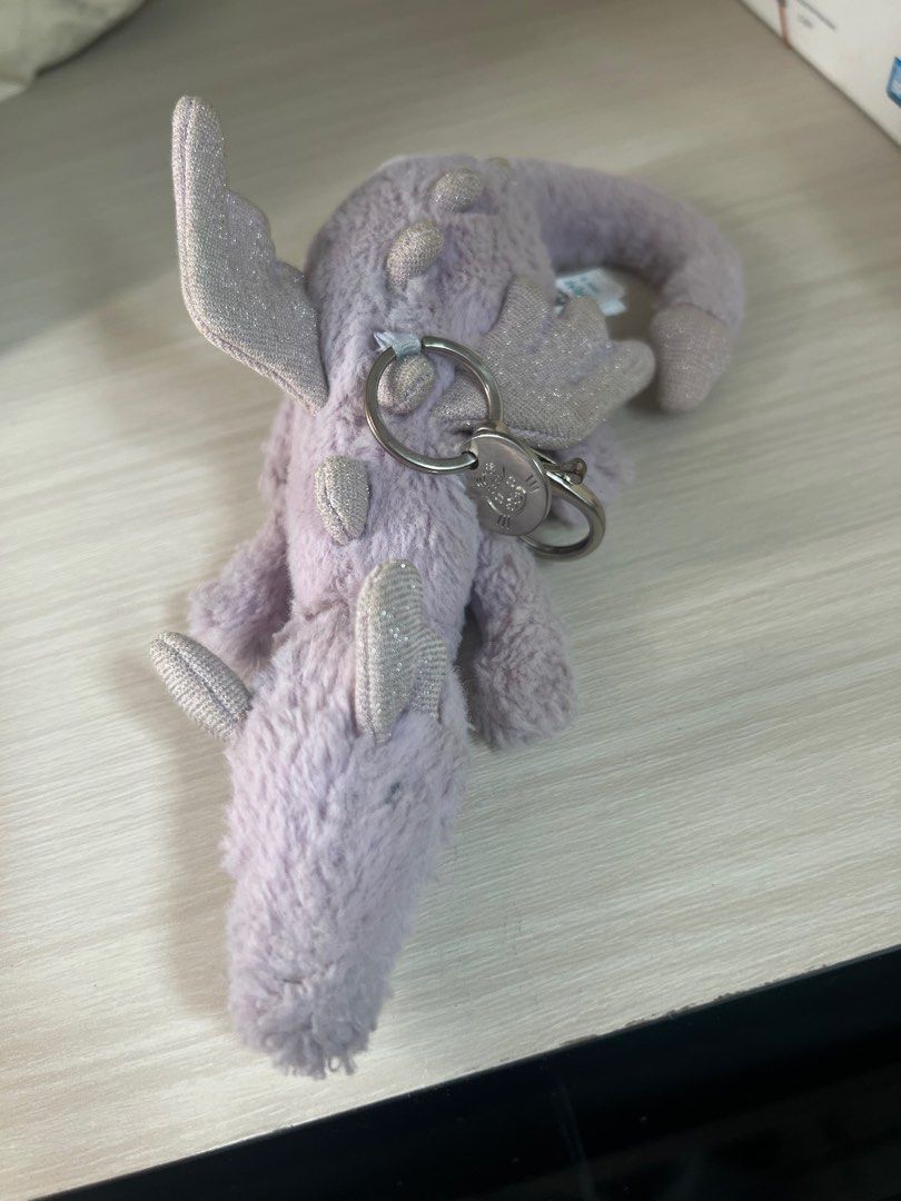 Jellycat lavender dragon, Hobbies & Toys, Toys & Games on Carousell