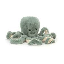 Jellycat Octopus Stuffed Toy, Hobbies & Toys, Toys & Games on Carousell