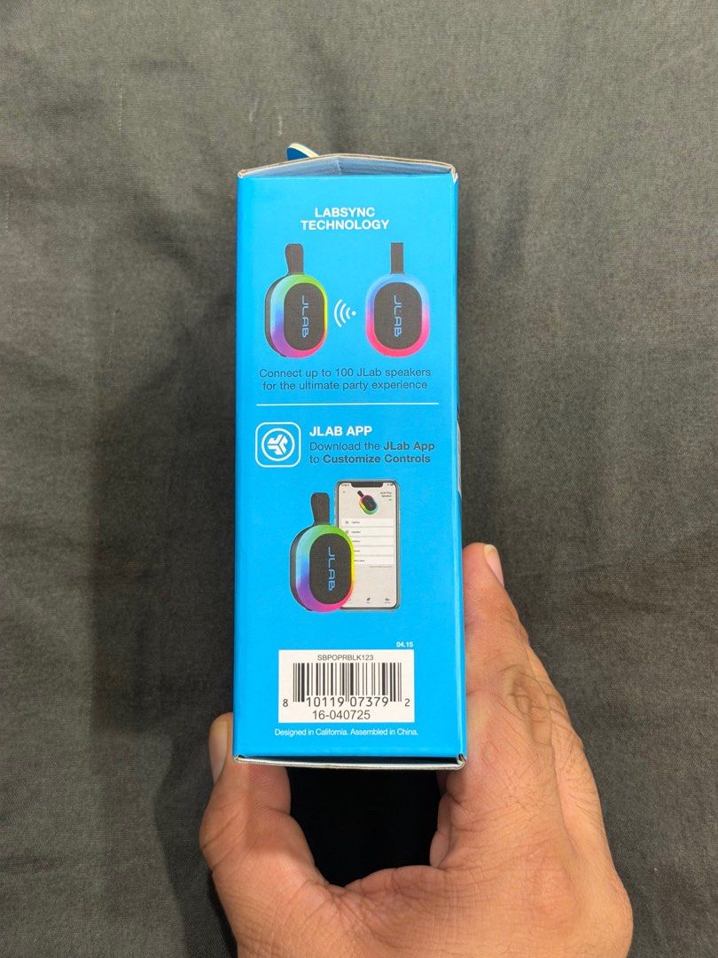 JLab Pop Party Ultra-Portable Bluetooth Speaker, Audio, Soundbars ...