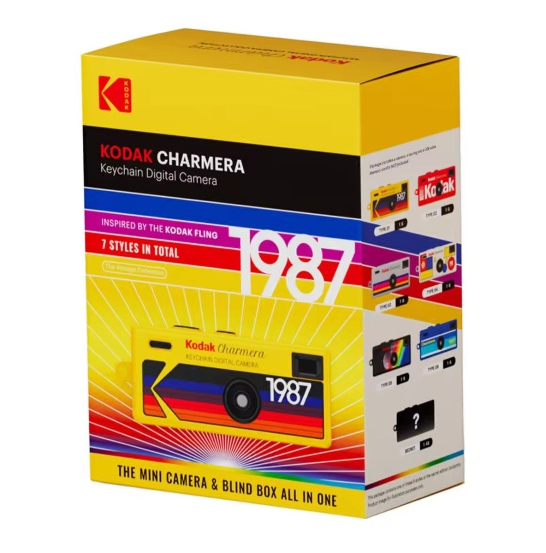 Kodak Charmera Keychain Digital Camera, Photography, Cameras on Carousell