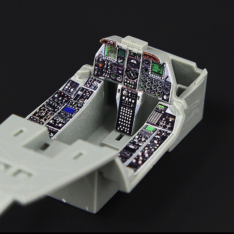 Lanbo 1/48 A-10C Thunderbolt II 3D printing cockpit panel (for Academy ...