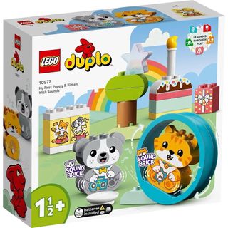 Lego DUPLO Animal Figures - Cat, Dog, Puppy, Hobbies & Toys, Toys ...
