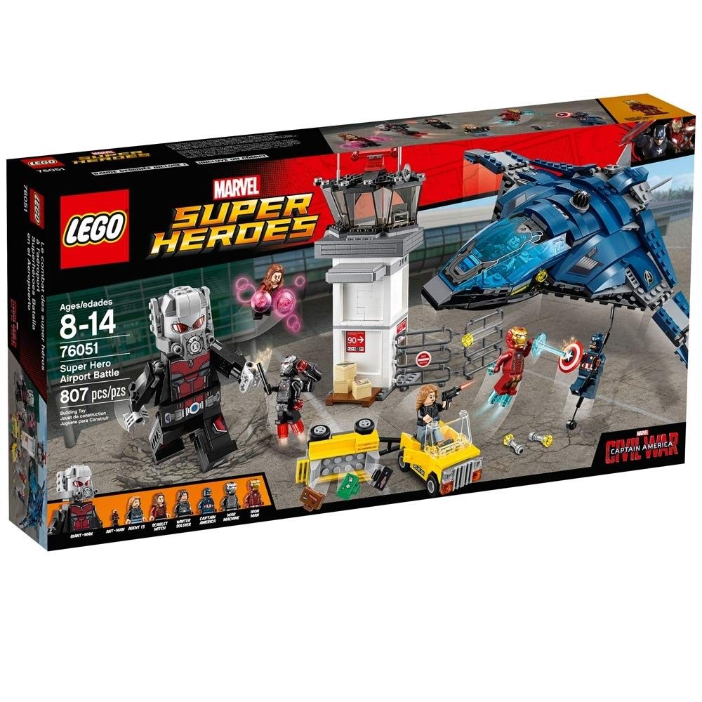 LEGO Marvel Super Heroes Airport Battle 76051, Hobbies & Toys, Toys ...