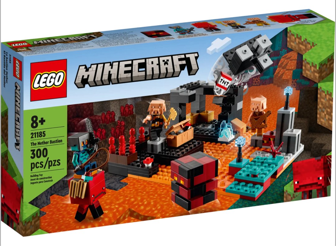 LEGO Minecraft 21185 The Nether Bastion, Hobbies & Toys, Toys & Games ...