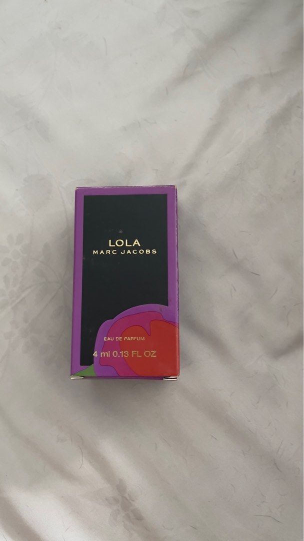 Limited EDT Marc Jacobs Lola Eau de Parfum 4ml, Beauty & Personal Care ...