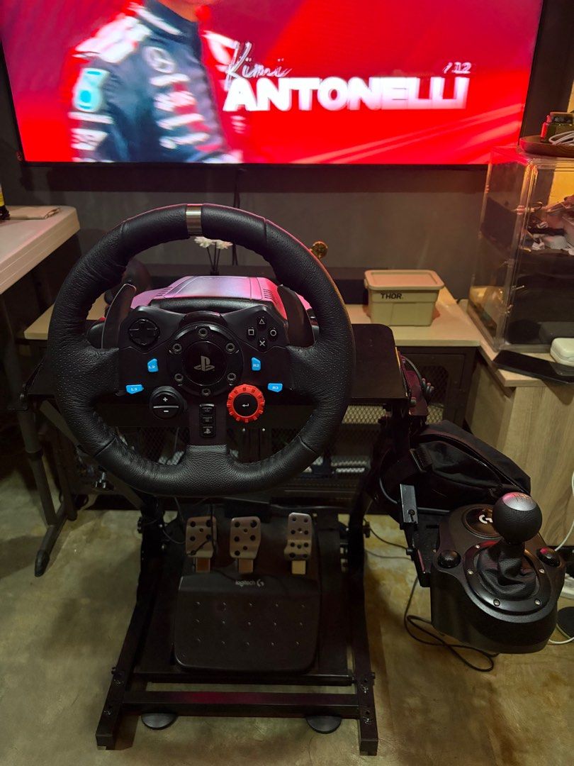 Logitech G29 Racing Wheel with Shifter, Video Gaming, Gaming ...