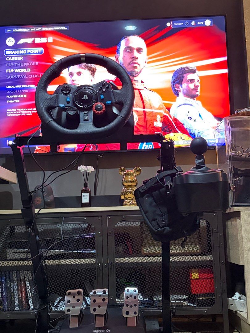 Logitech G29 Racing Wheel with Shifter, Video Gaming, Gaming ...