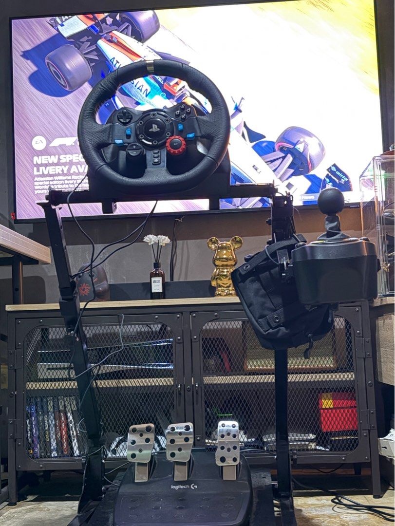 Logitech G29 Racing Wheel with Shifter, Video Gaming, Gaming ...