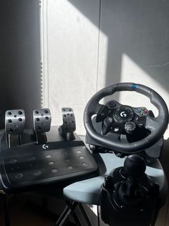Logitech G29 Driving Force Racing Wheel, Video Gaming, Gaming ...