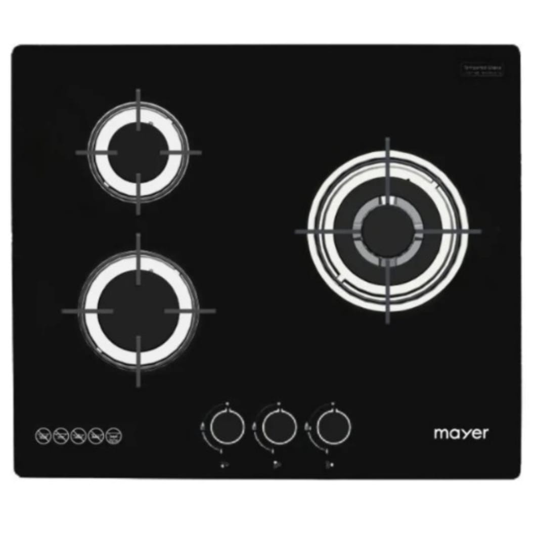 Jan 2026 Promo!! Need to clear now! Brand New Mayer 3-Burner Gas Hob ...