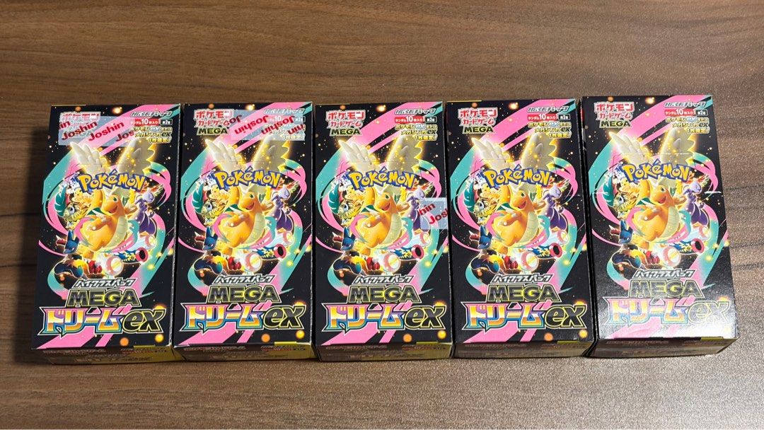 Pokémon Mega Dream EX M2a Booster Box PCJ, Hobbies & Toys, Toys & Games ...