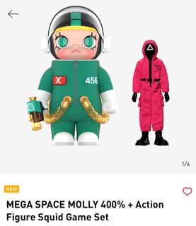 Mega Space Molly x Squid Game Figure, Hobbies & Toys, Toys & Games on ...