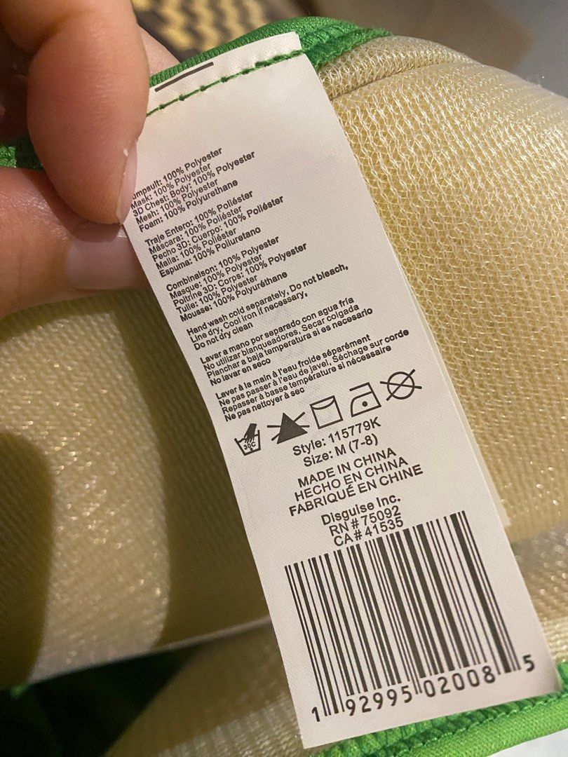 Minecraft Creeper Child Kid Halloween Costume, Babies & Kids, Babies ...