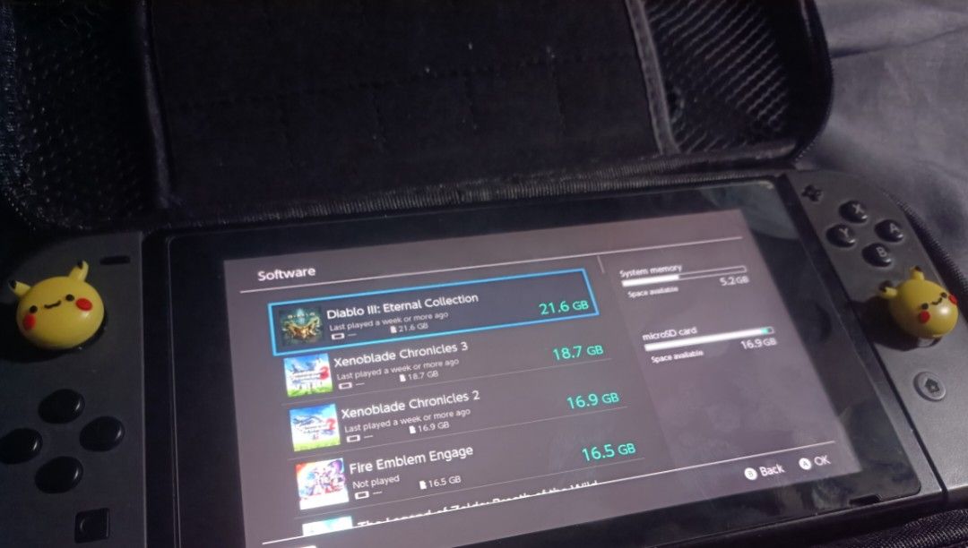 Modded Switch 1 JB 512GB, Video Gaming, Video Game Consoles, Nintendo ...