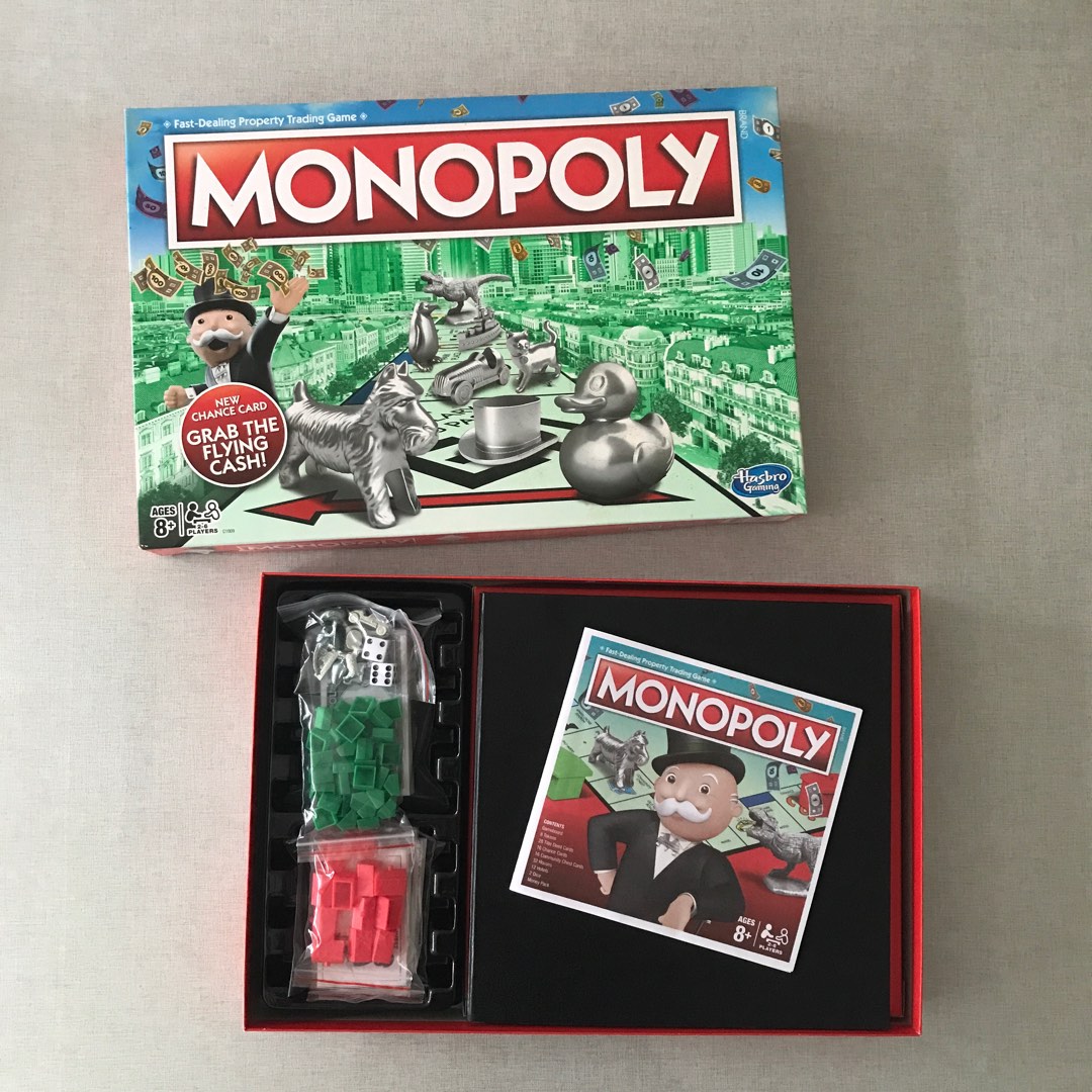 Monopoly Board Game - Classic Edition, Hobbies & Toys, Toys & Games on ...