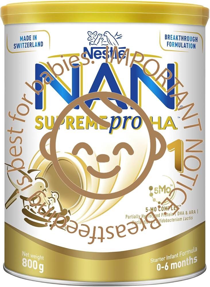Nestle NAN Supreme Pro HA 1 Starter Infant Formula, Babies & Kids ...