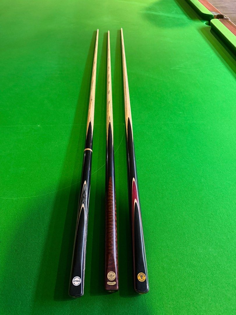 Niche Ultimate Snooker Cues - Gravity & Extreme, Sports Equipment ...