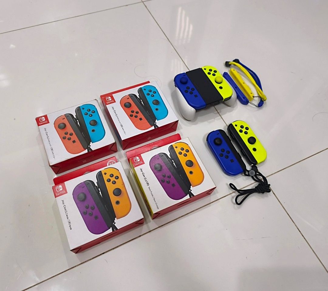 Nintendo Switch Joy-Con Controller Set, Video Gaming, Gaming ...