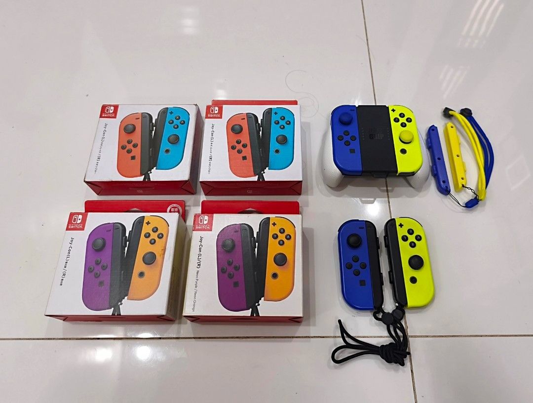 Nintendo Switch Joy-Con Controller Set, Video Gaming, Gaming ...