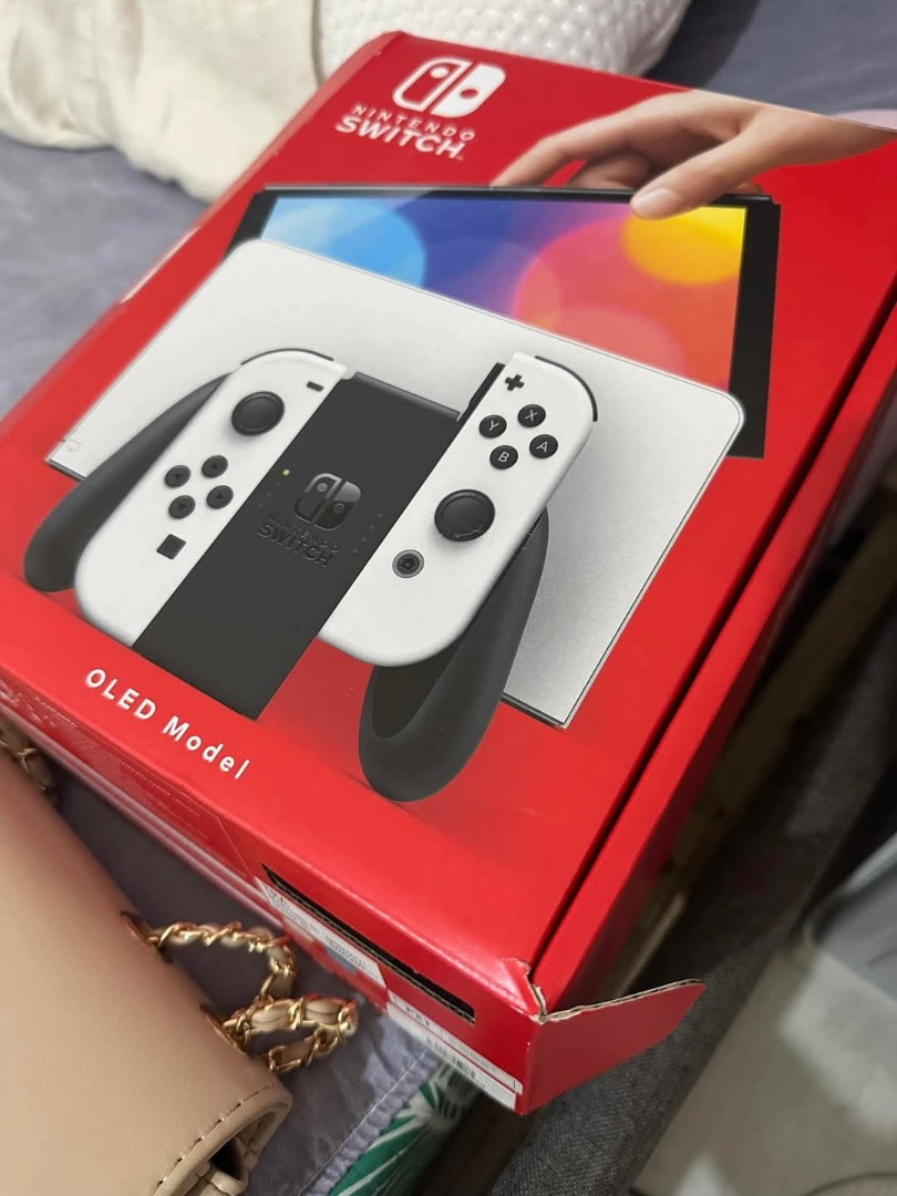 Nintendo Switch OLED Model Handheld Console, Video Gaming, Video Game ...