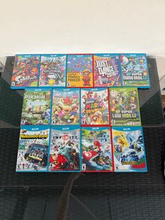Nintendo Wii Games Guitar Hero/ Sonic/ Mario Kart/ Cooking Mama etc ...