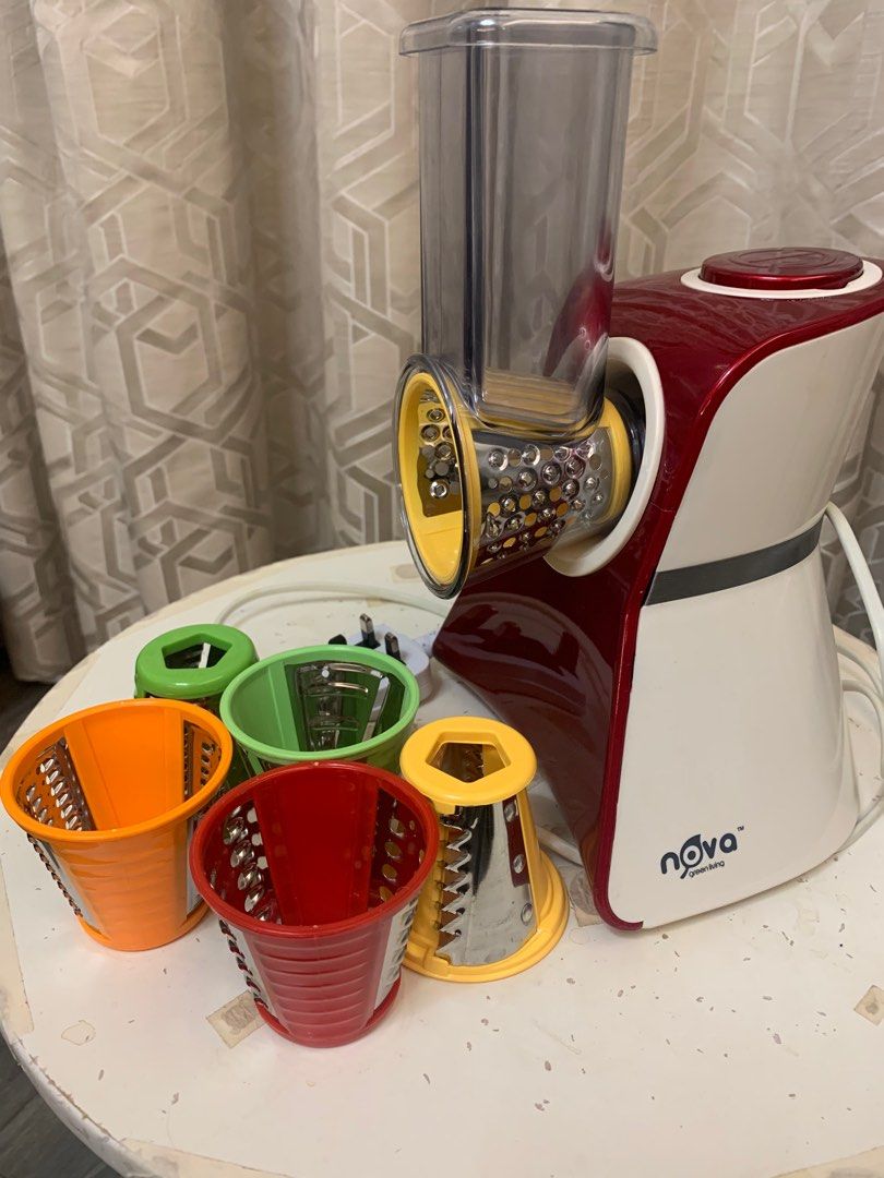 Nova Food Processor with Multiple Blades, 家庭電器, 廚房電器, 榨汁機及攪拌機 - Carousell