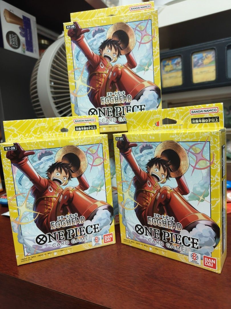 One Piece Card Game - Egghead Booster Box & Cards, Hobbies & Toys, Toys ...