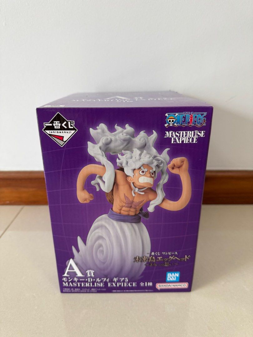 One Piece Masterlise EXPIECE Gear 5 Luffy Figure, Hobbies & Toys, Toys ...