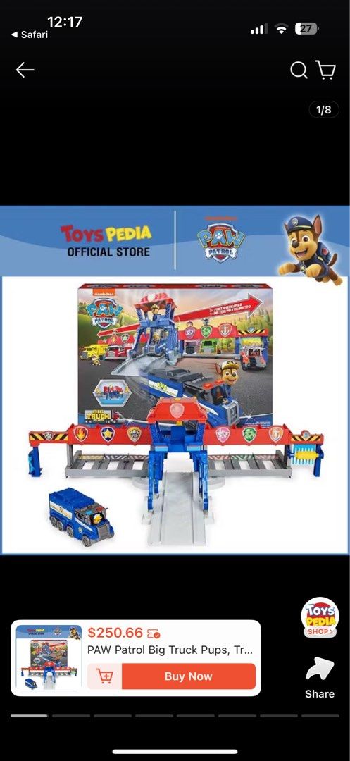 PAW Patrol Big Truck Pups HQ Playset, Hobbies & Toys, Toys & Games on ...