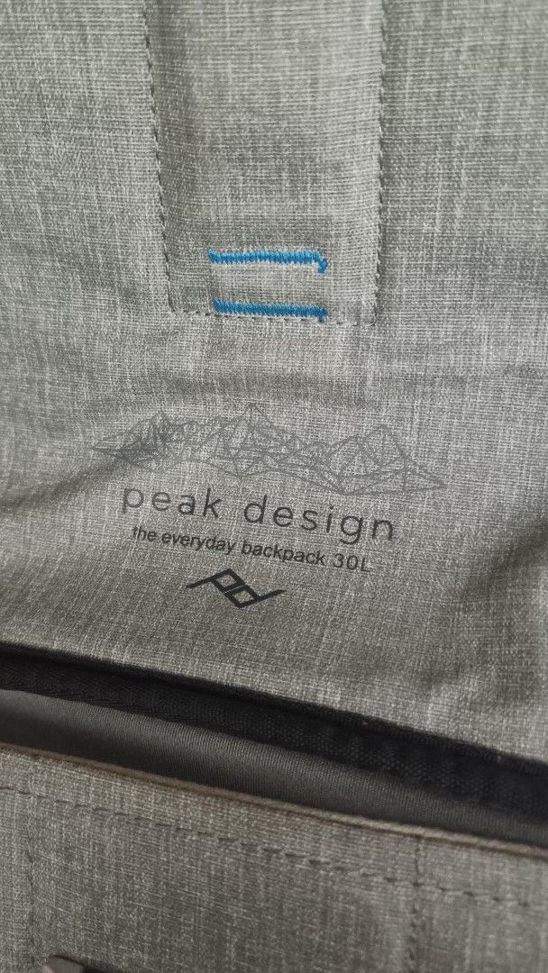 Peak Design Everyday Backpack 30L - Grey Green, Men's Fashion, Bags ...