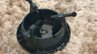 Giving Away - Black Metal Christmas Tree Stand, Furniture & Home Living ...