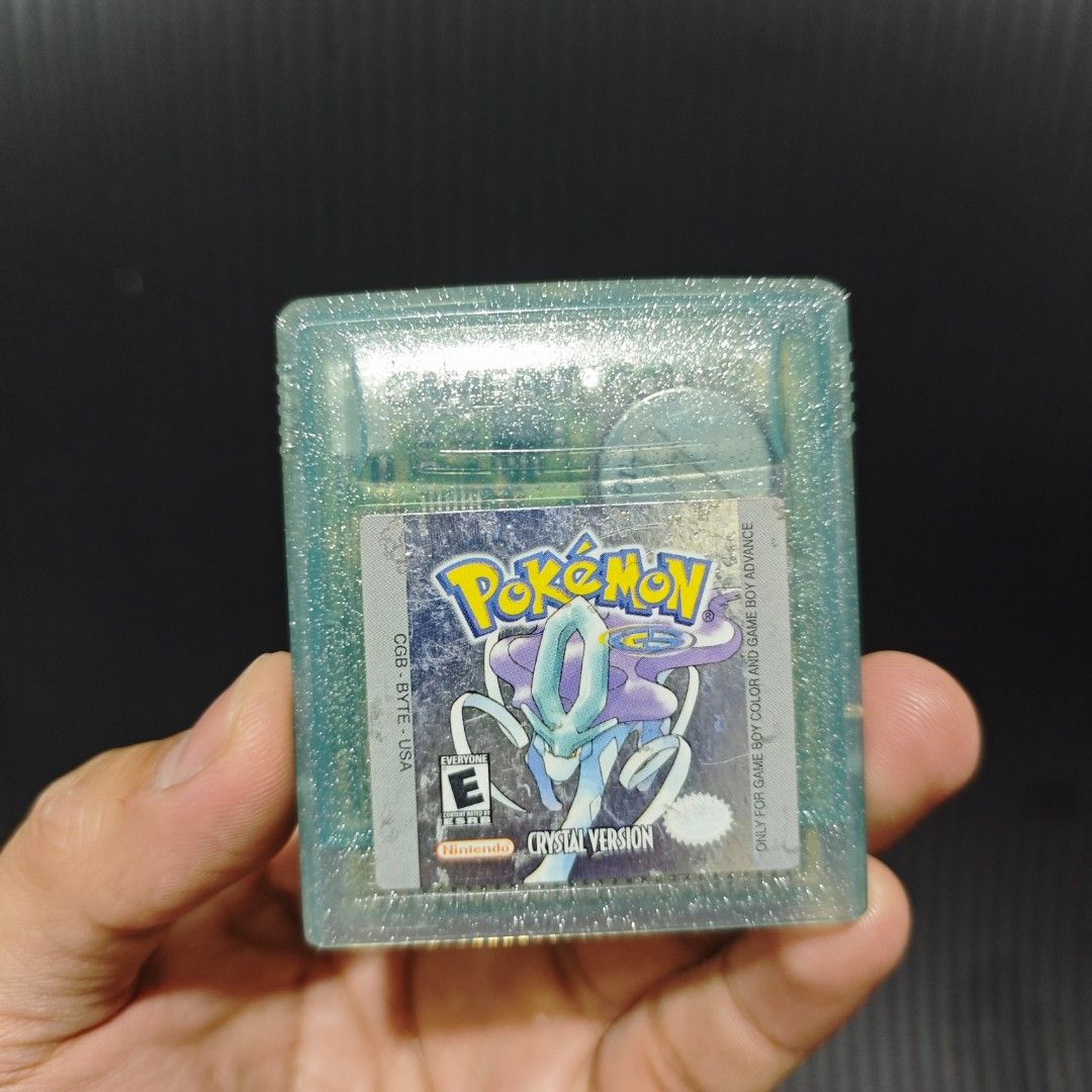 Pokemon Crystal Version Gameboy Game color Authentic, Video Gaming ...