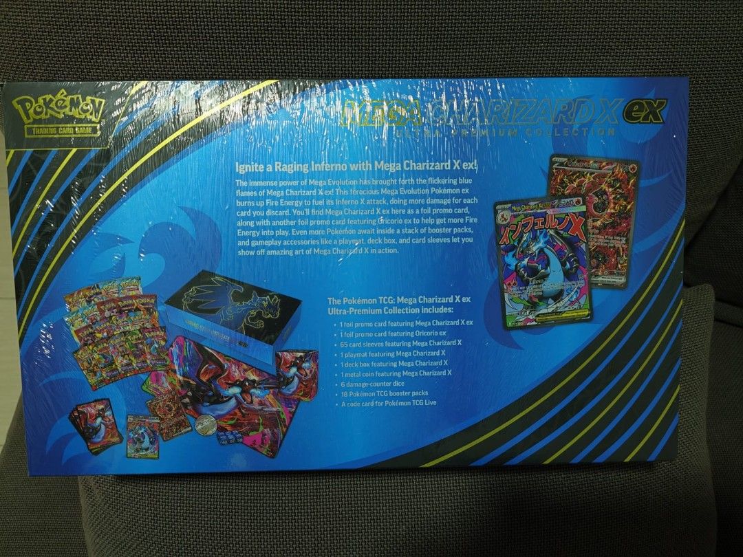 Pokemon TCG Mega Charizard X EX Ultra Premium Collection, Hobbies ...