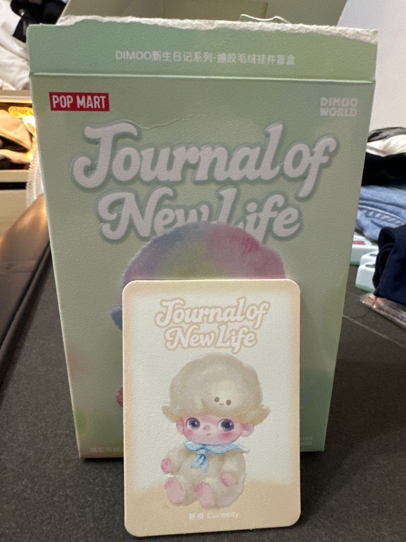 POP MART DIMOO Journal of New Life Blind Box, Hobbies & Toys, Toys ...