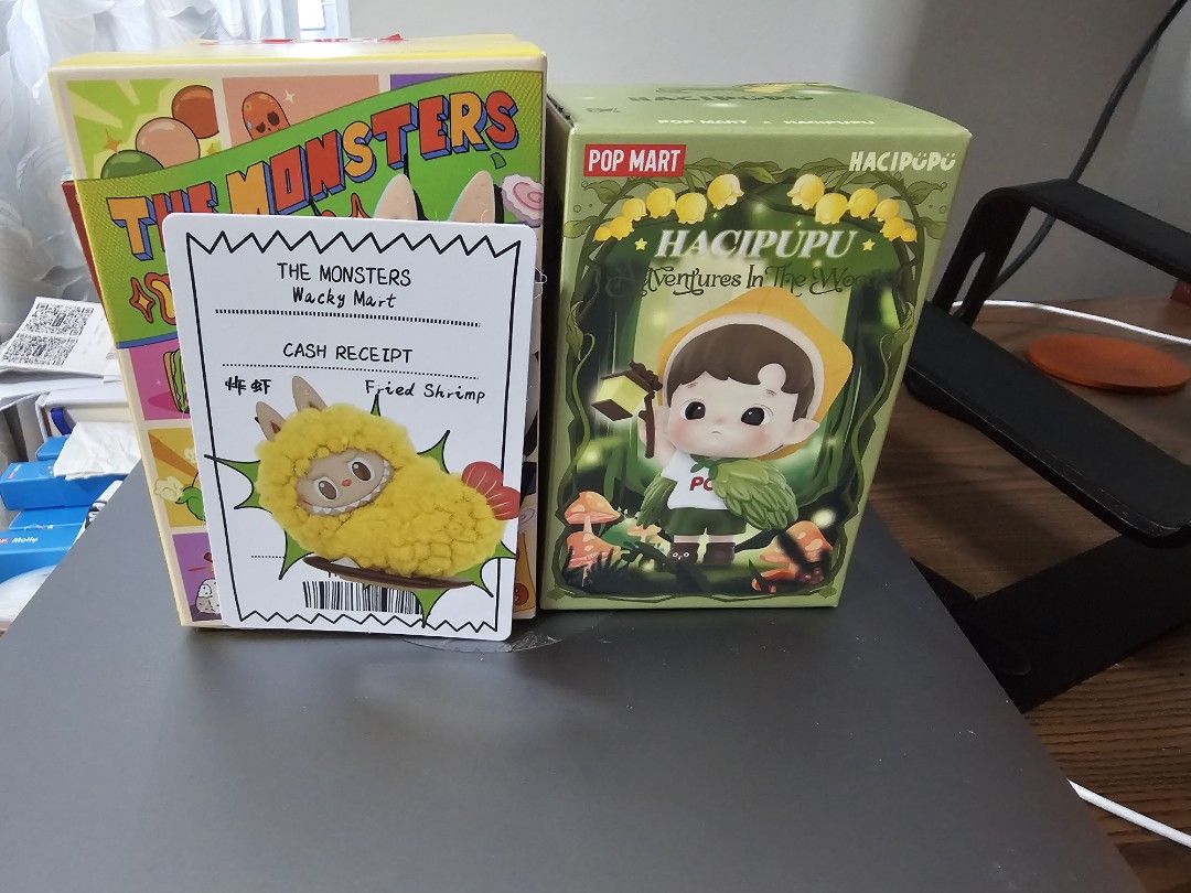 Pop Mart The Monsters Wacky Mart Tempura Fried Shrimp + 15th ...