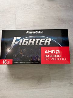 PowerColor AMD Radeon RX 7800 XT 16GB Graphics Card, Computers & Tech ...