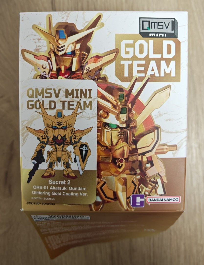 QMSV 高達 Mini Gundam 曉 隱藏版, 興趣及遊戲, 玩具 & 遊戲類 - Carousell