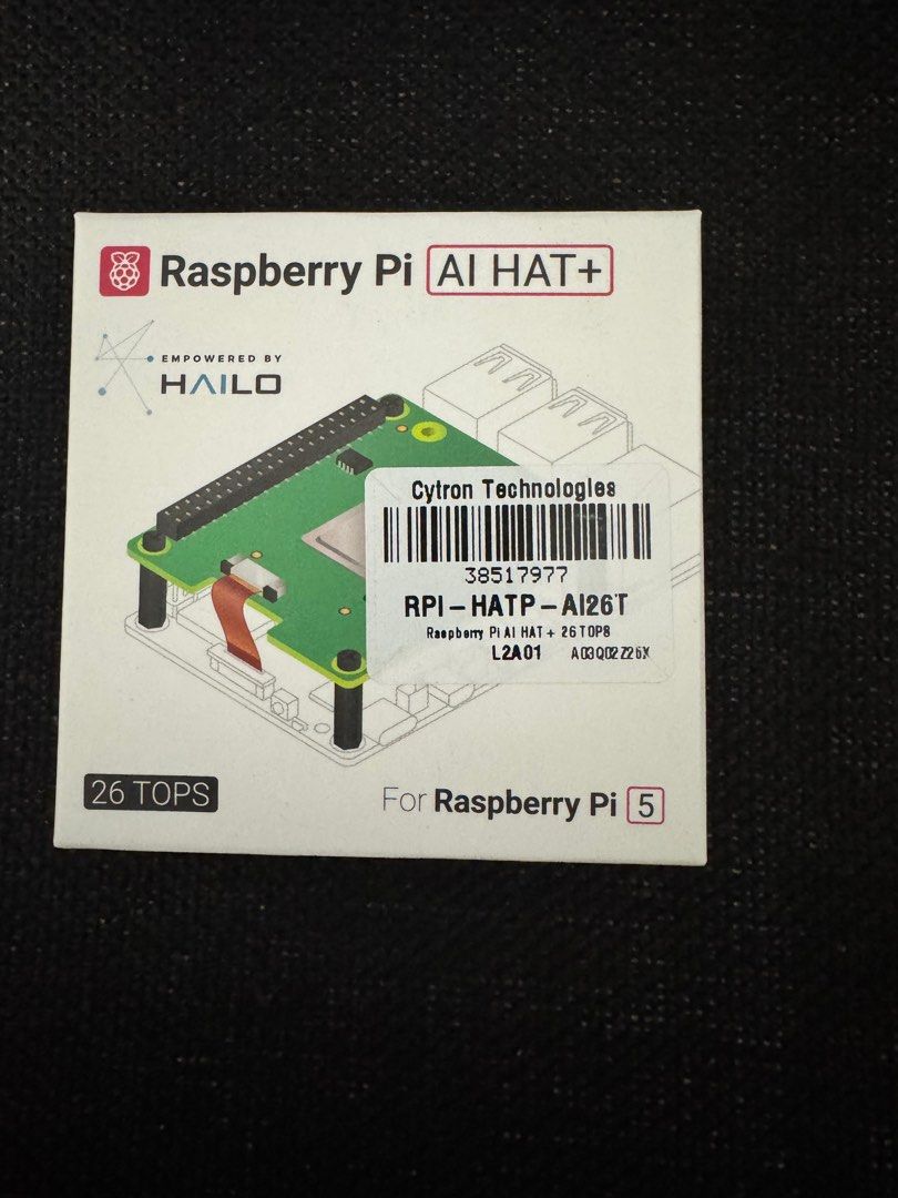 Raspberry Pi 5 with AI HAT+ and Accessories, Computers & Tech, Parts ...