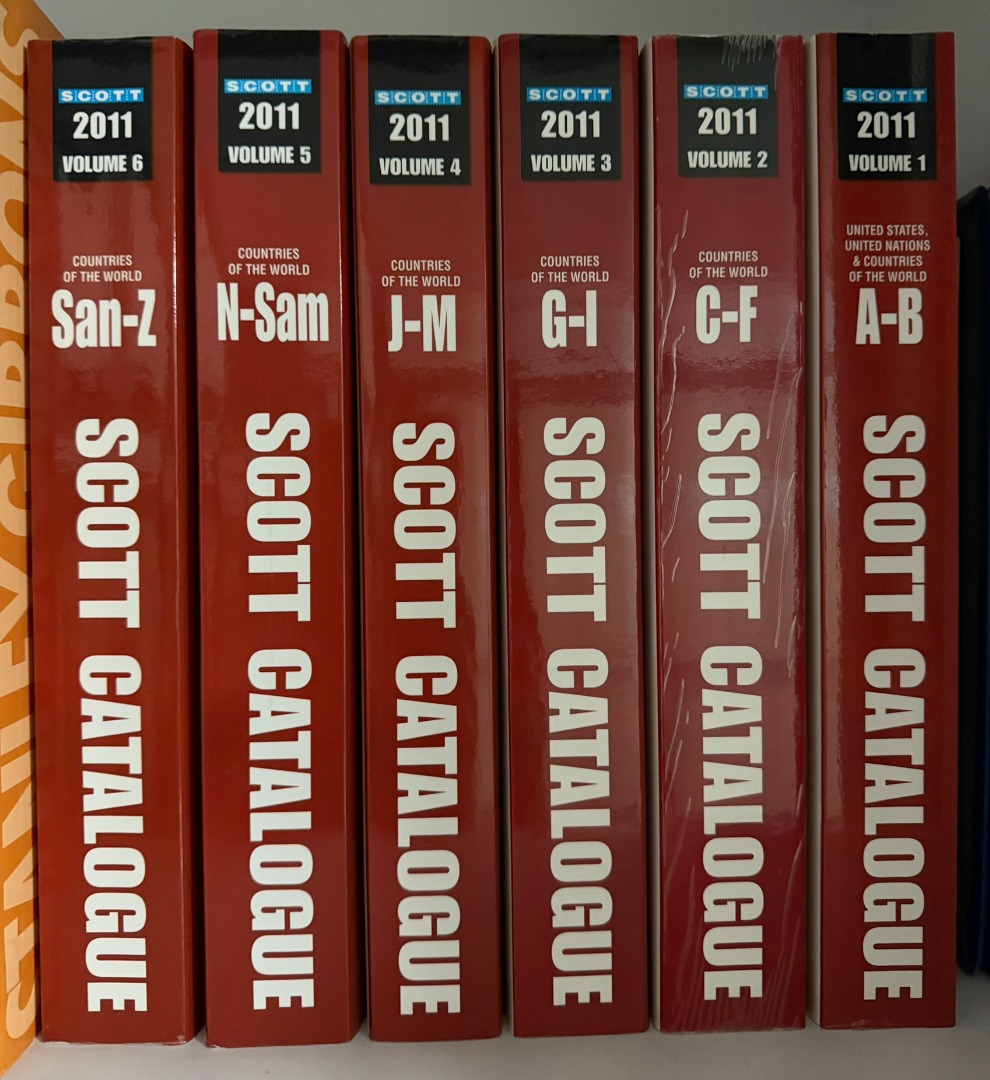 Scotts Stamp Catalogue Complete set of 6 2011 Edition, Hobbies & Toys ...