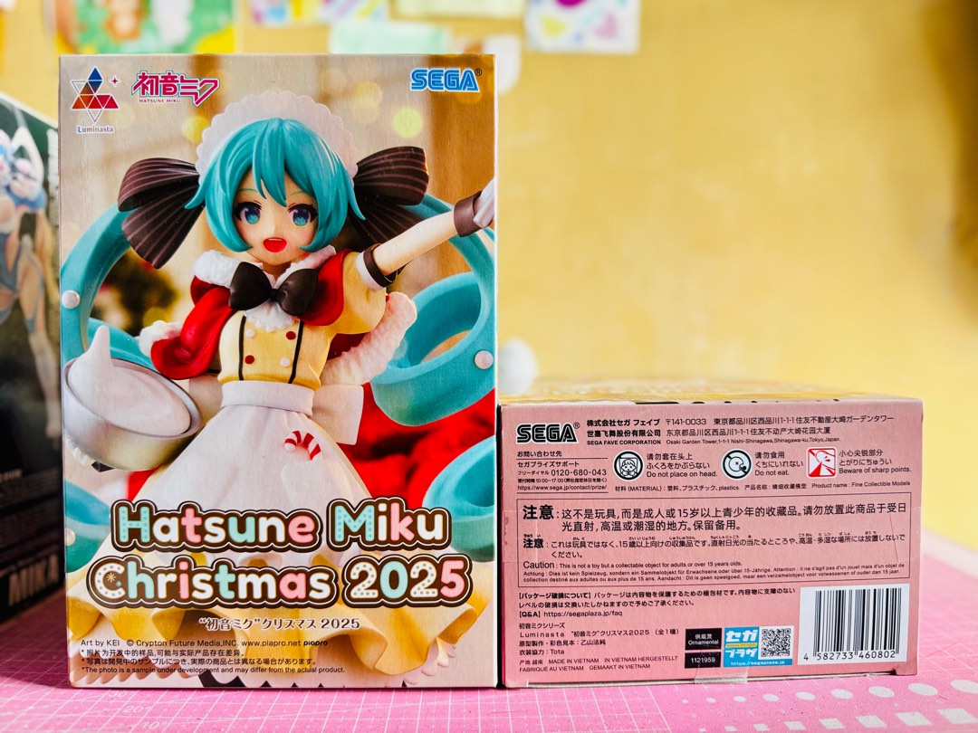 SEGA Luminasta Hatsune Miku Figure Christmast 2025 New Release Miku ...
