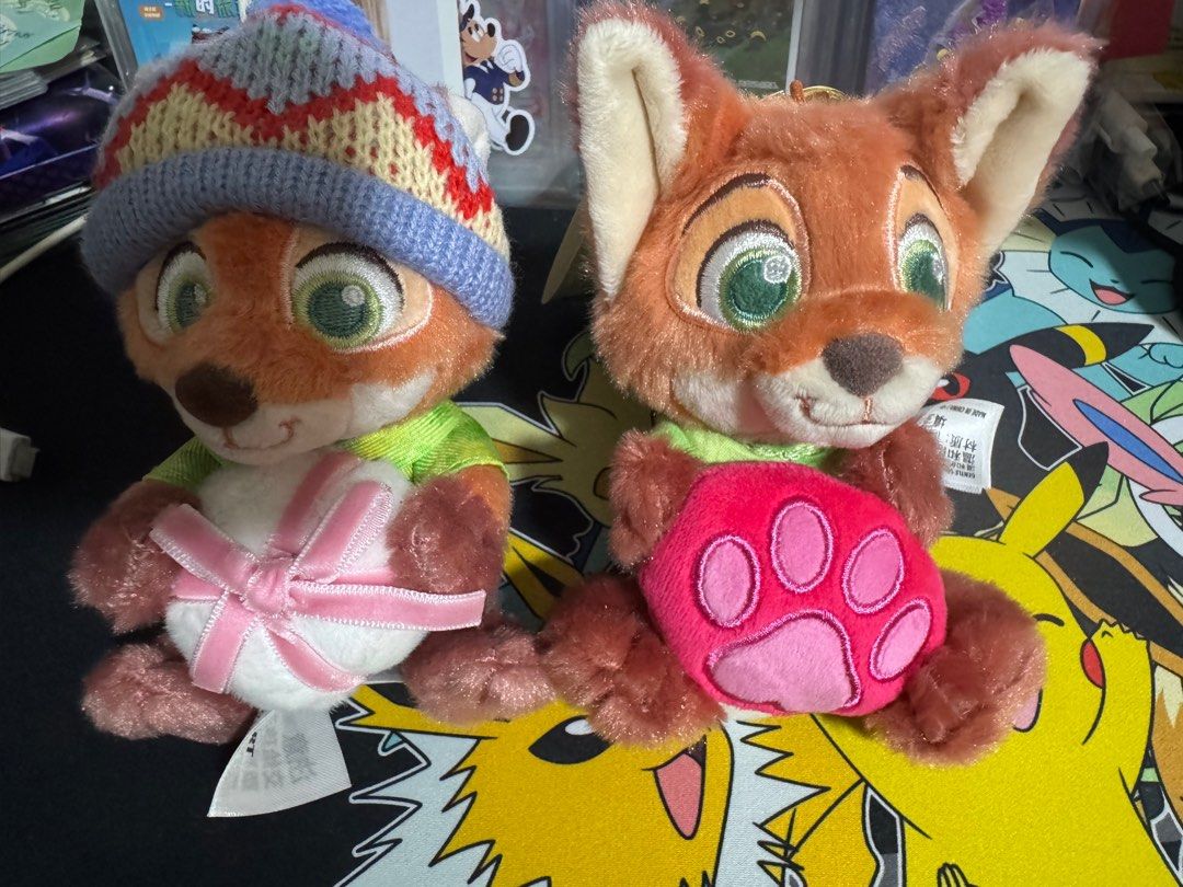 Shanghai Disneyland Zootopia Nick Wilde Plush Keychain [Christmas ...