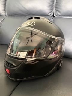 Shoei Neotec, Motorcycles, Motorcycle Apparel on Carousell