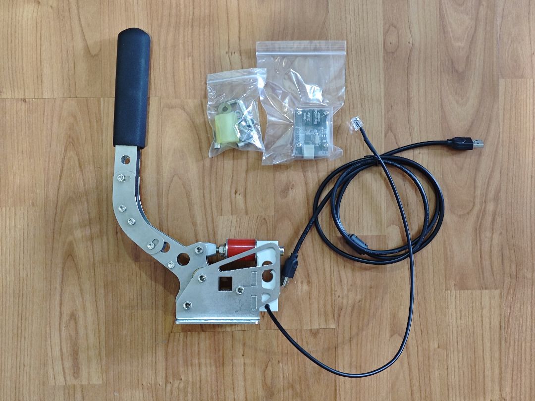 Simjack Load Cell USB Handbrake for PC Sim Racing, Video Gaming, Gaming ...