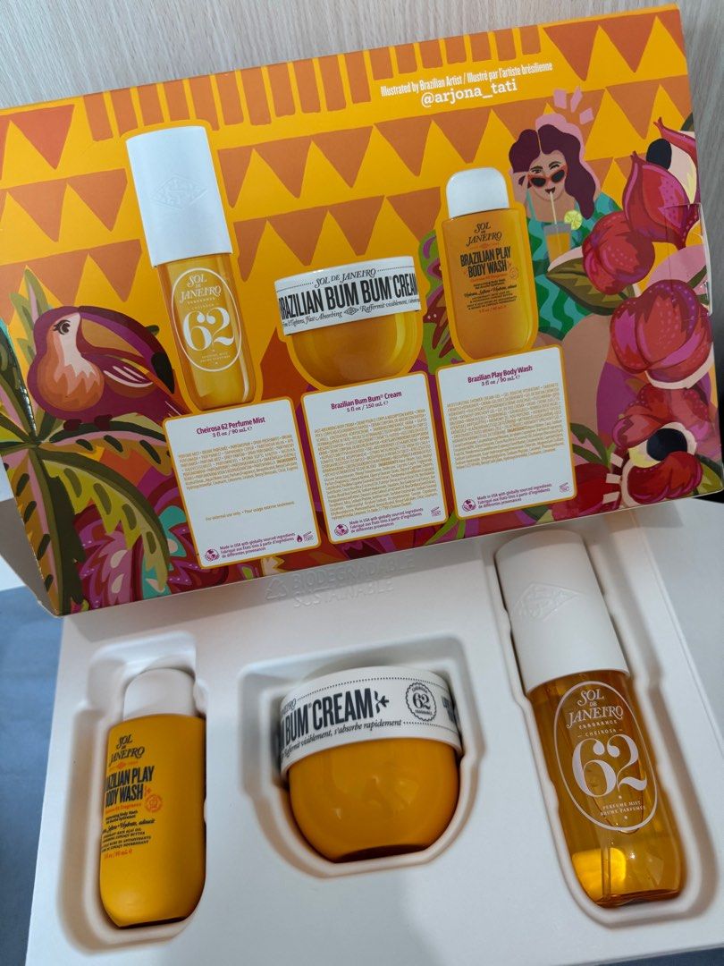 Sol de Janeiro Rio Body Retreat Set Cheirosa 62, Beauty & Personal Care ...