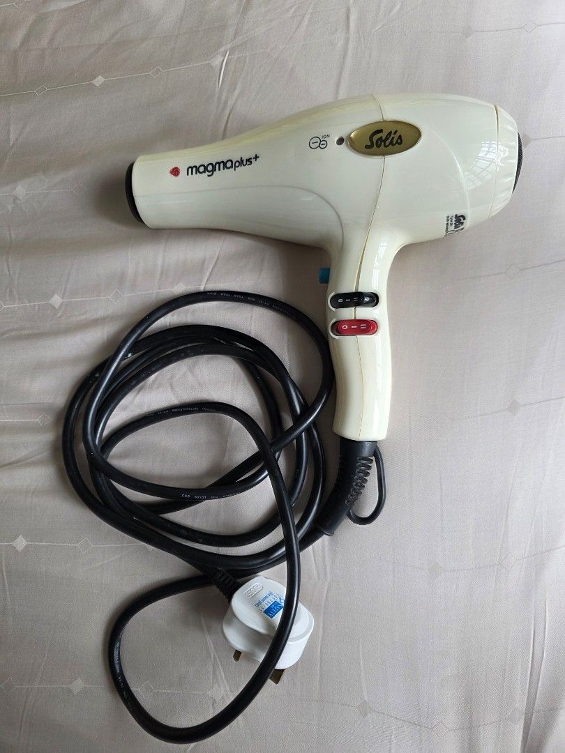 Solis Magma Plus Hair Dryer, Beauty & Personal Care, Hair Products on ...