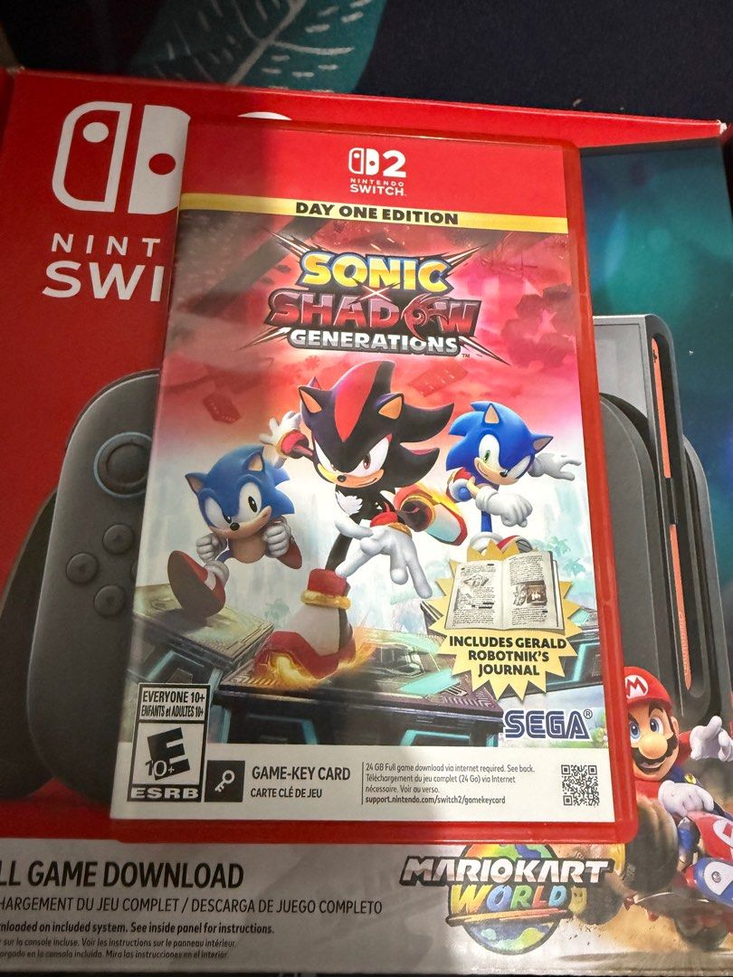Sonic Shadow Generations Day One Edition - Nintendo Switch, Video ...
