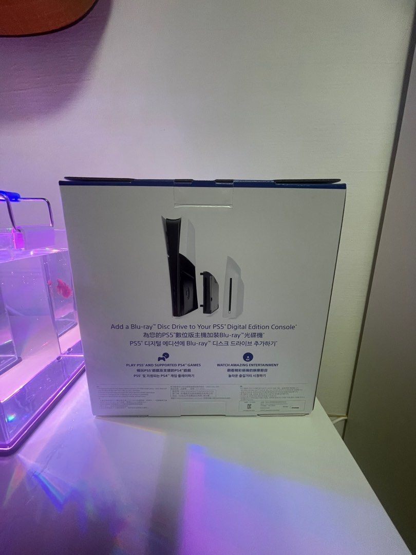 Disc Drive For Digital Console (Slim / Pro), Video Gaming, Video Game ...